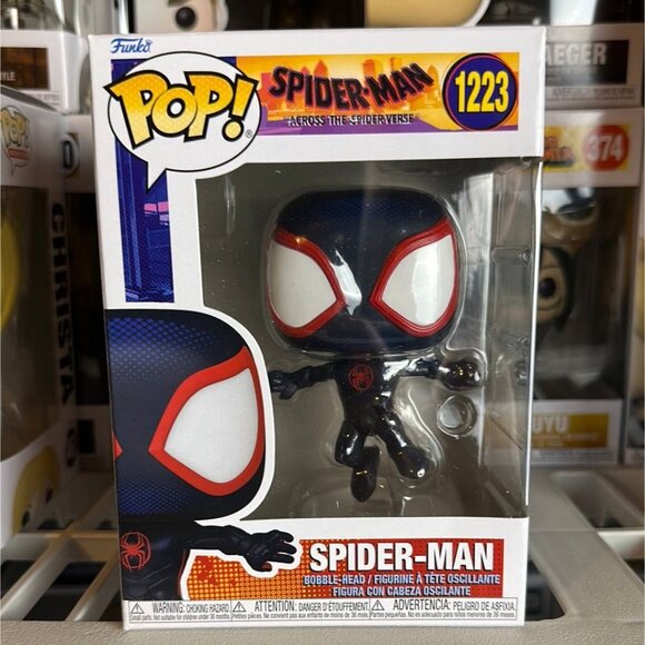 Funko | Toys | Funko Pop Marvel Across The Spiderverse Spiderman Miles ...